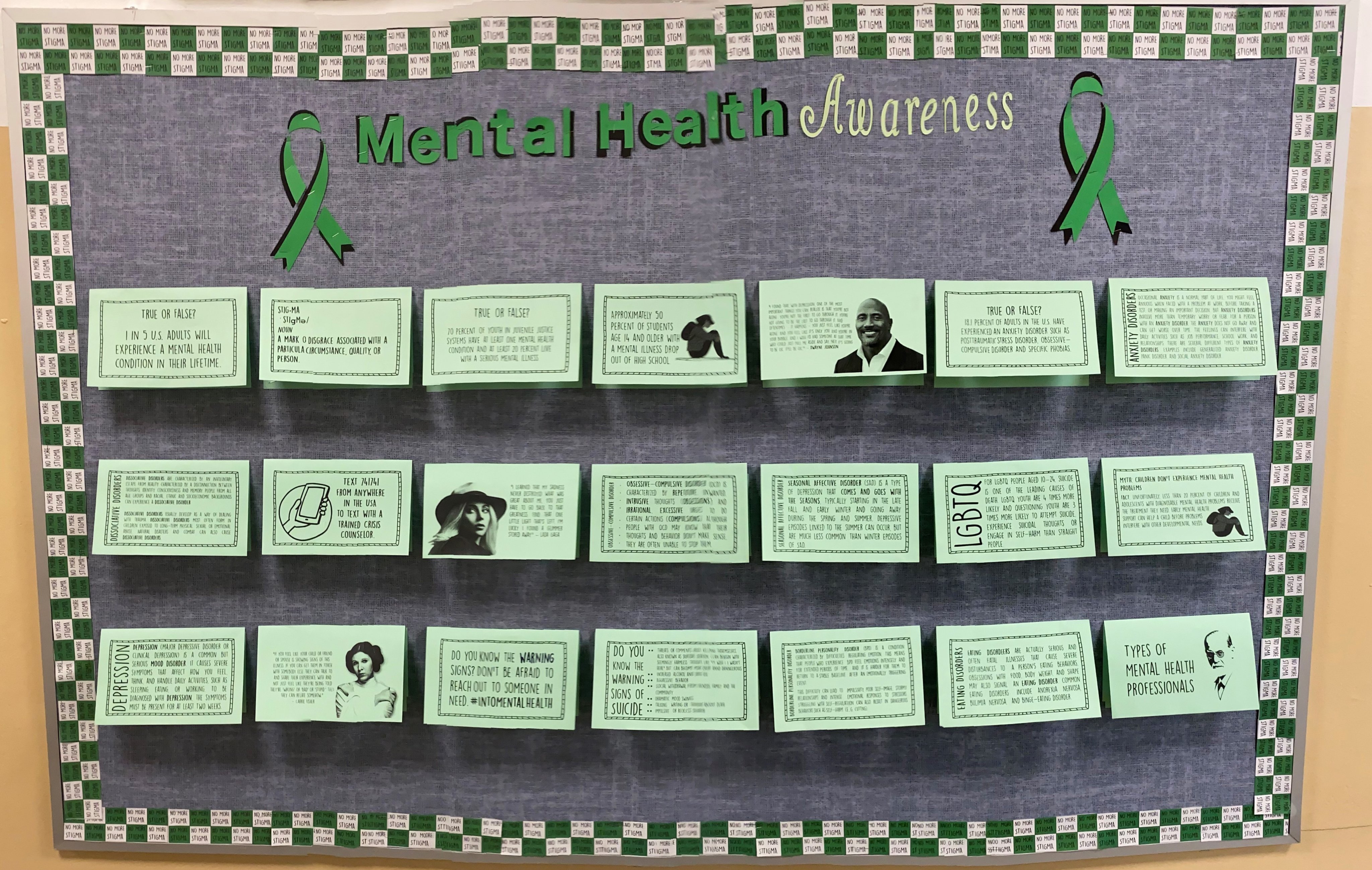 Hicksville Middle School on Twitter: "Mental Health Awareness Bulletin ...