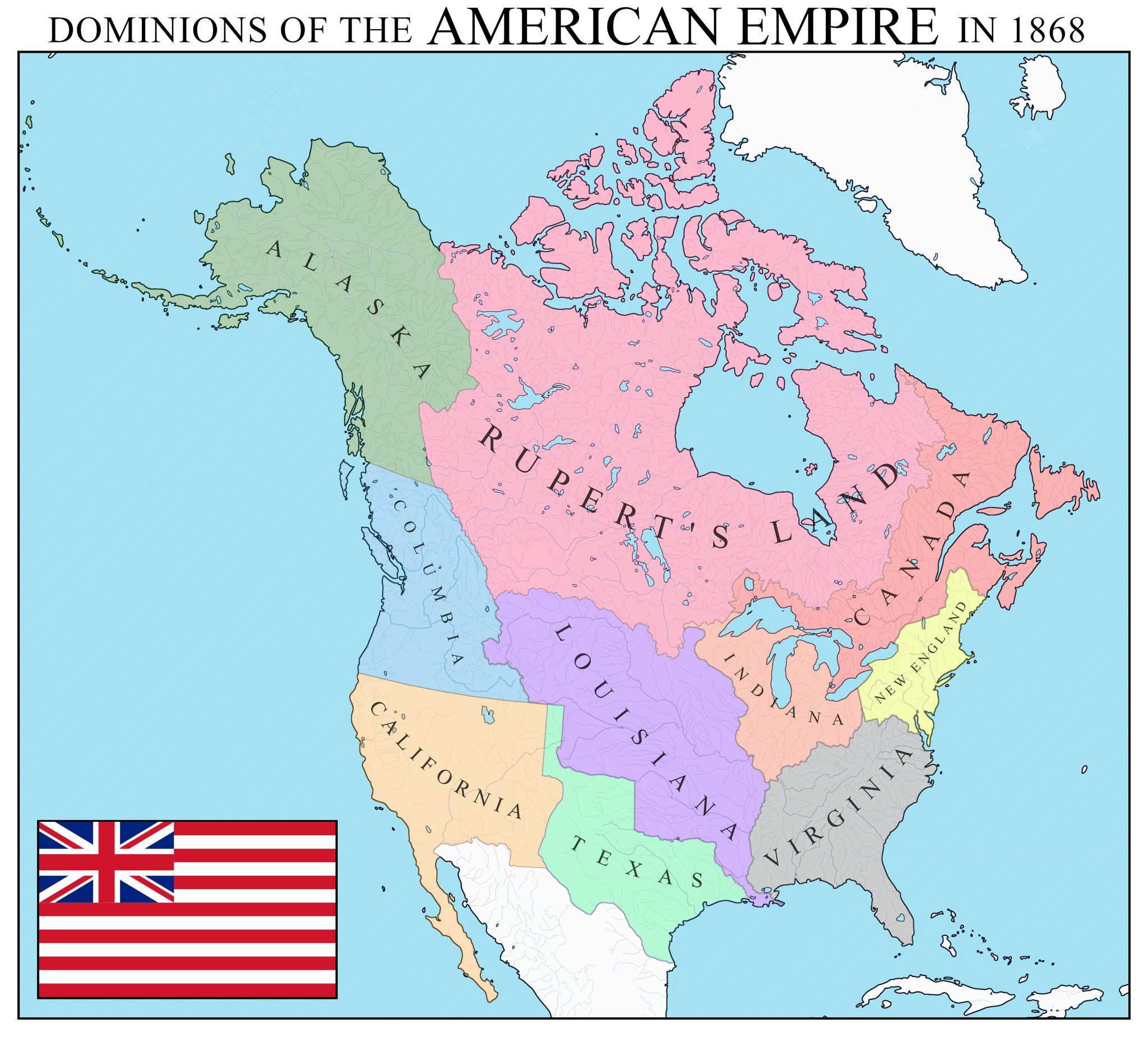 American Empire Map