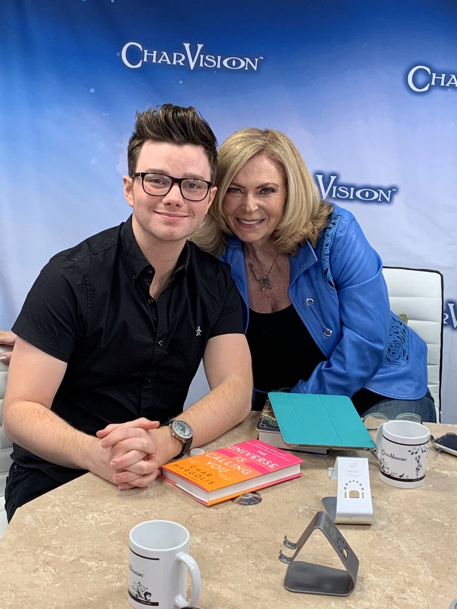 Chris Colfer Hannah Colfer