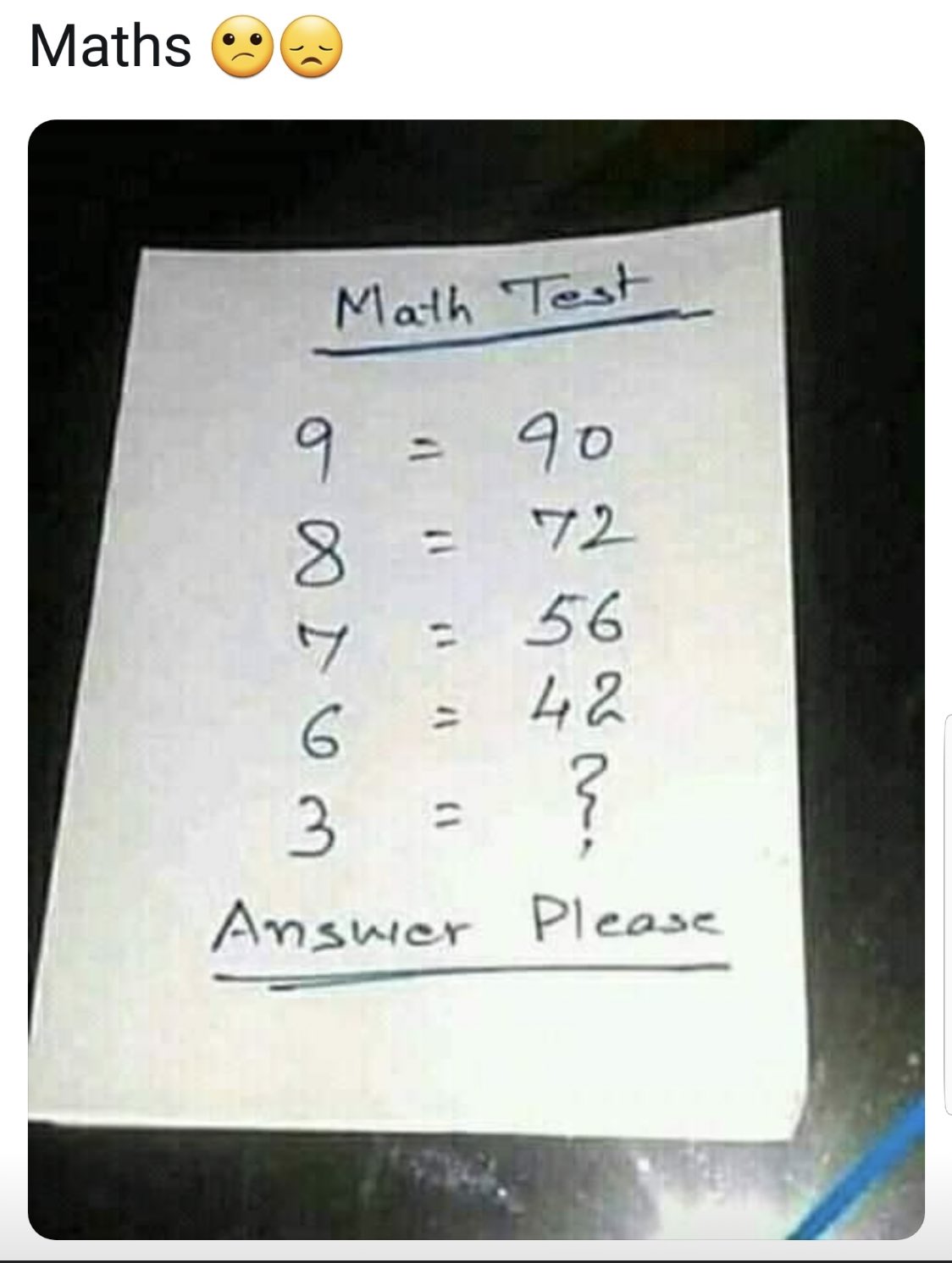 Math Quiz For Facebook