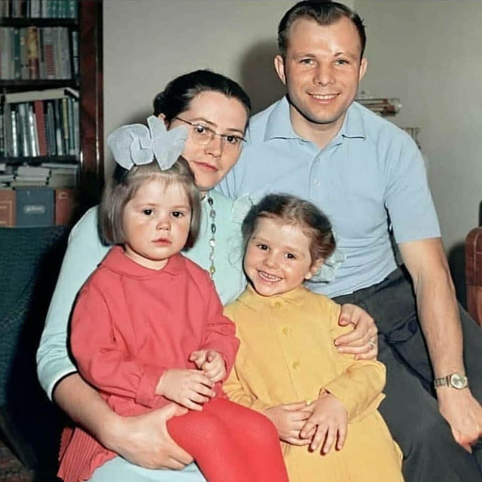 Yuri Gagarin Family