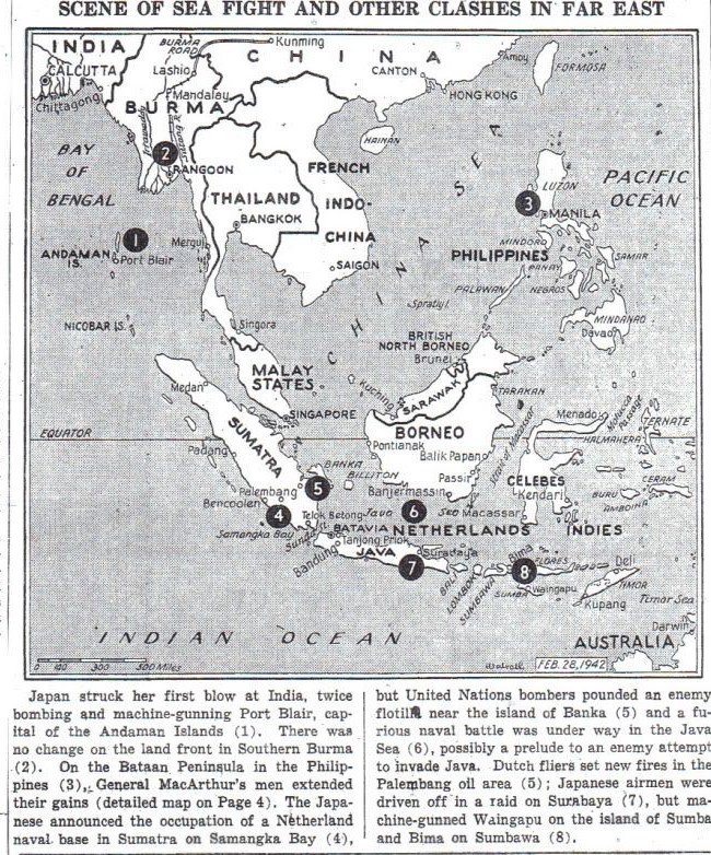 In a desperate bid to fight back a Japanese invasion fleet, Allied ...