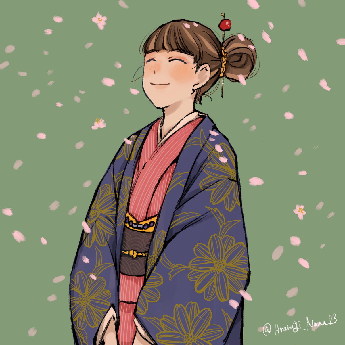 「春がちかい。/ Spring will come soon. #創作 」|あららぎ菜名🌸🥂/漫画家@ティア142のイラスト