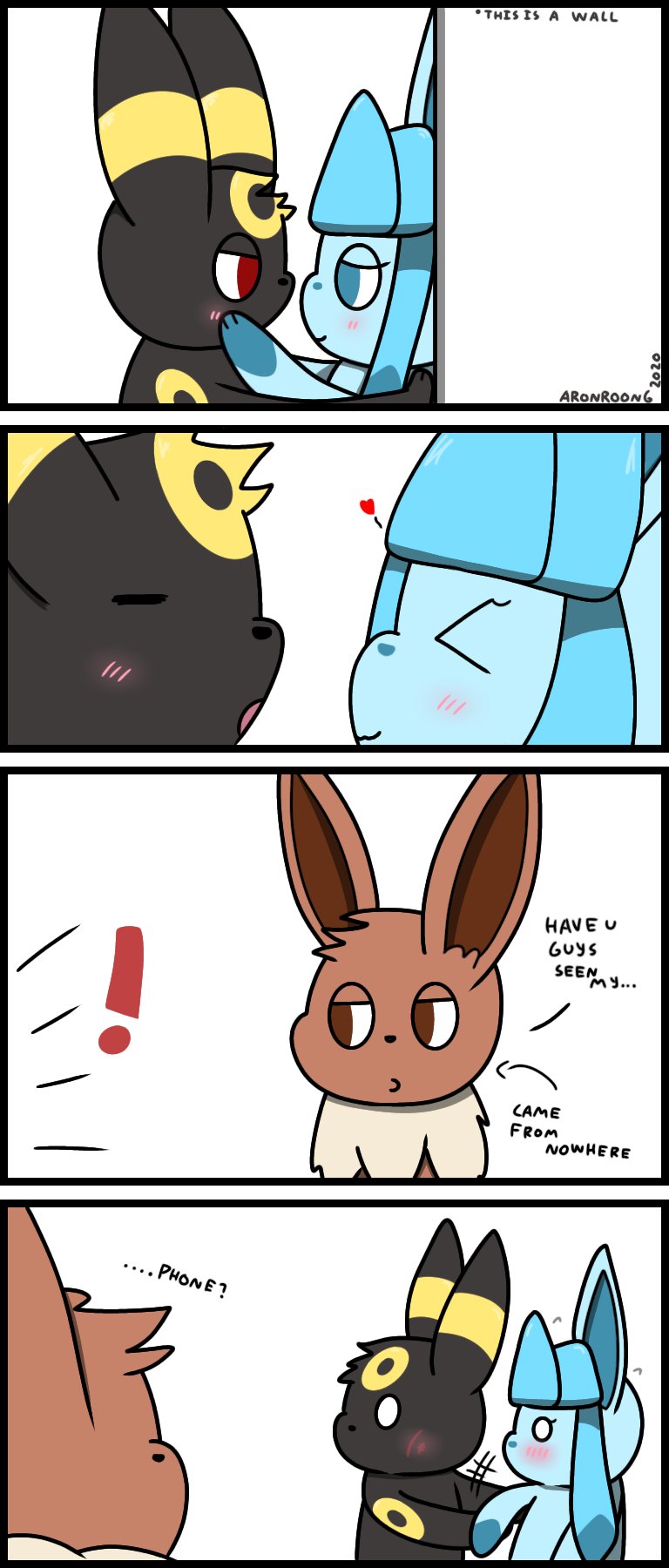 Glaceon And Umbreon Love Story