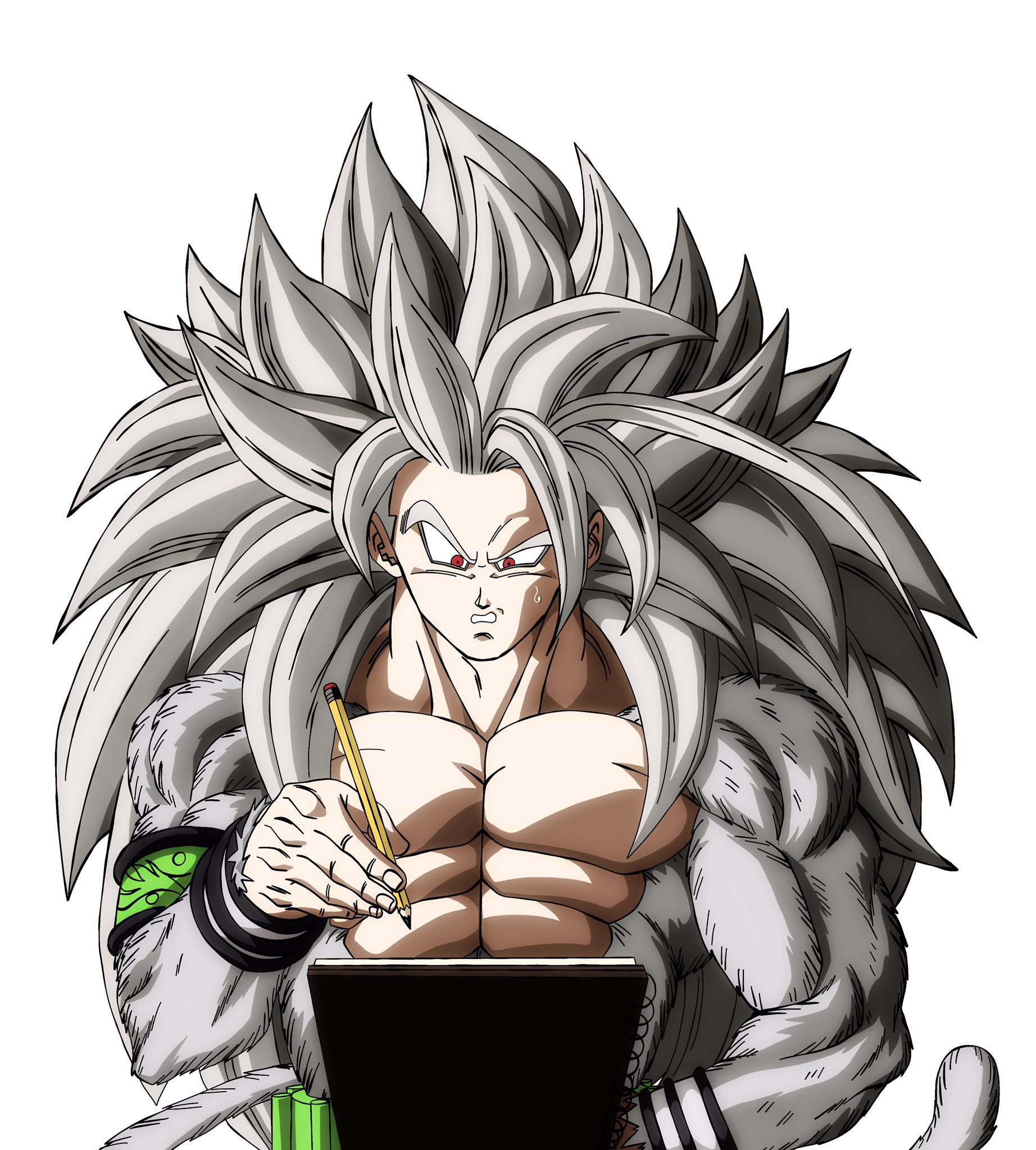 Goku Super Saiyan 5 Face