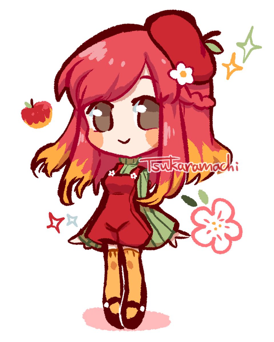 Ginger Hair Chibi Girl