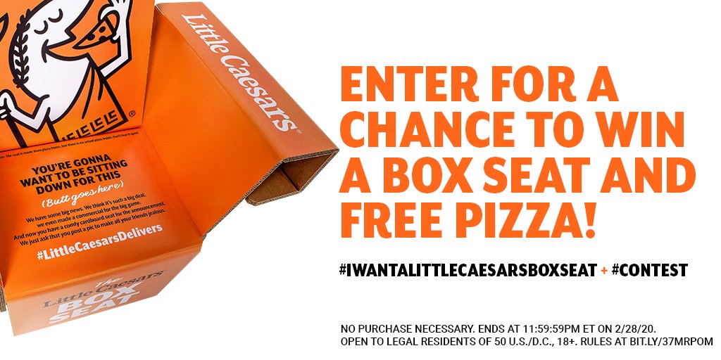 Little Caesars Pizza Box