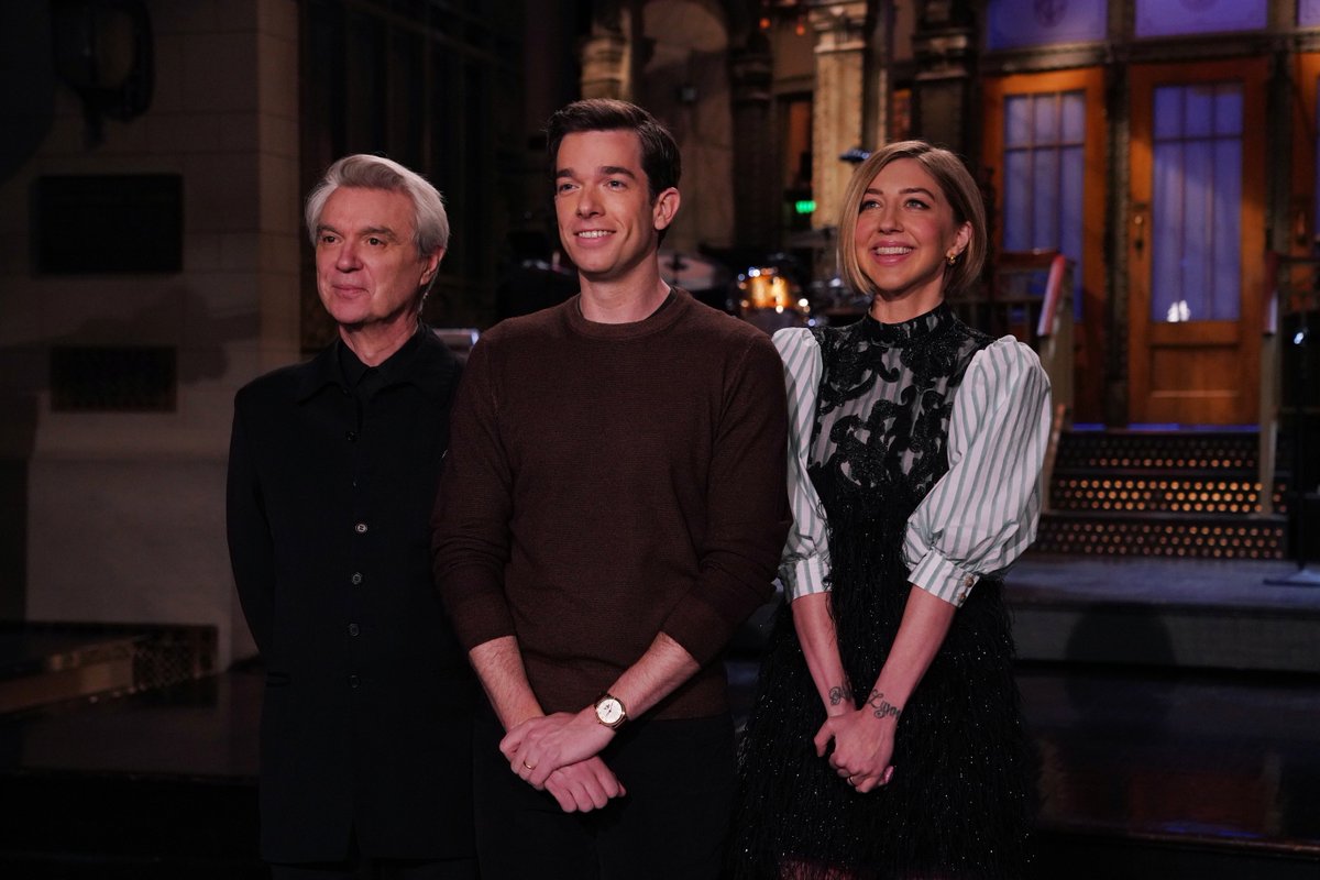 .NBCSNL returns live tonight at 9:30 with John Mulaney & David Byrne ...