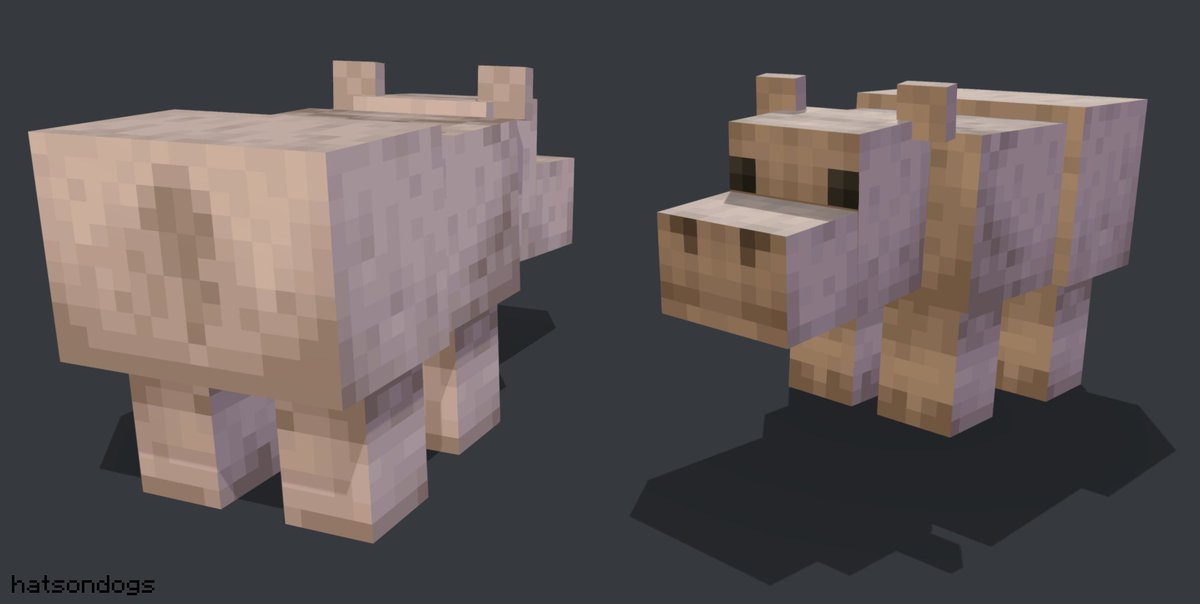 Minecraft Hippo