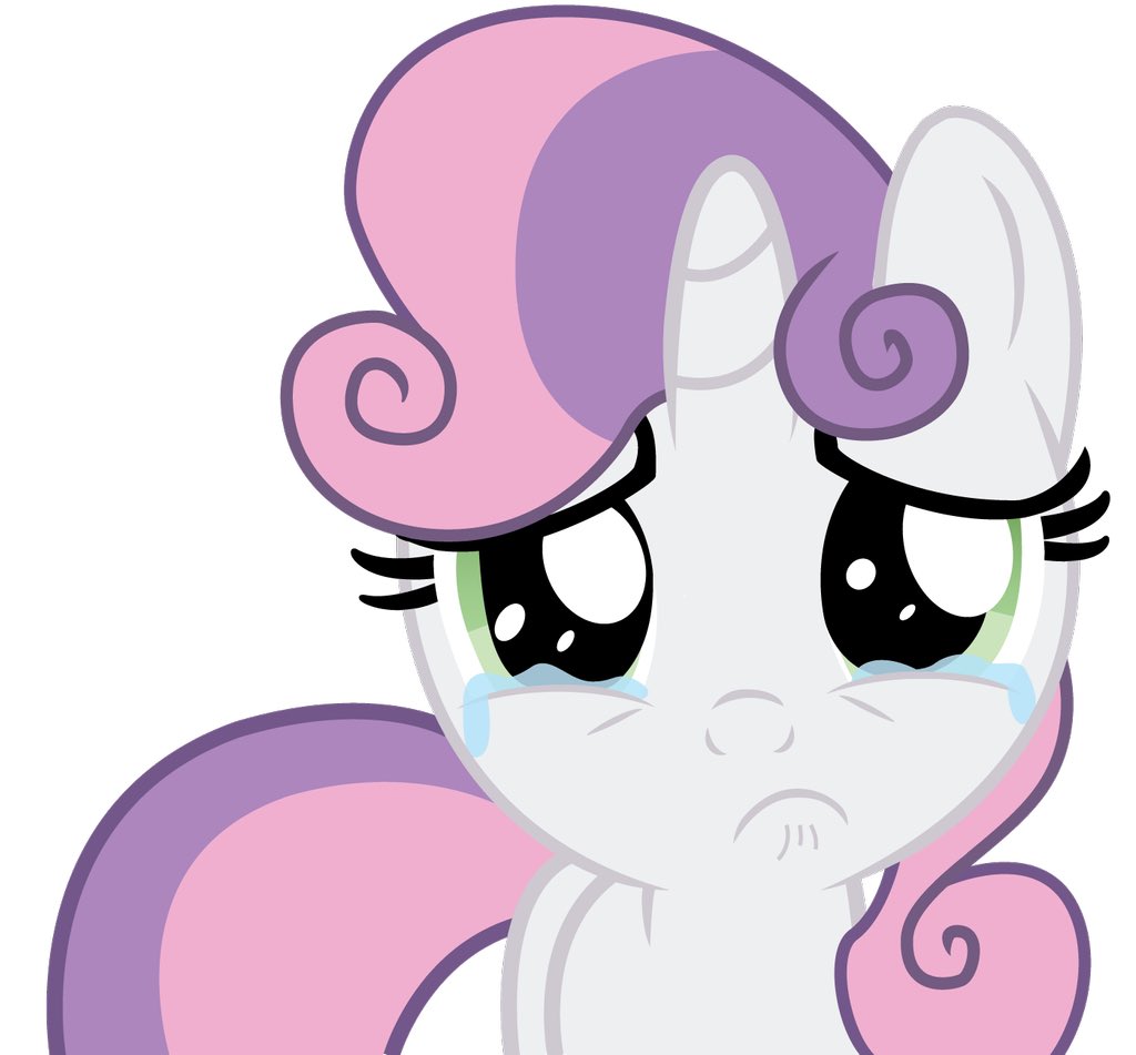 Rarity Crying Vector
