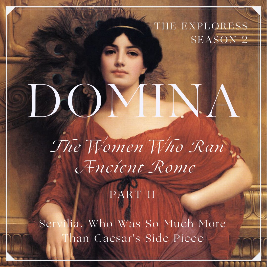 The Exploress Podcast on Twitter: "Domina, Part II is here! Let's go back in time to 44 BCE and ...