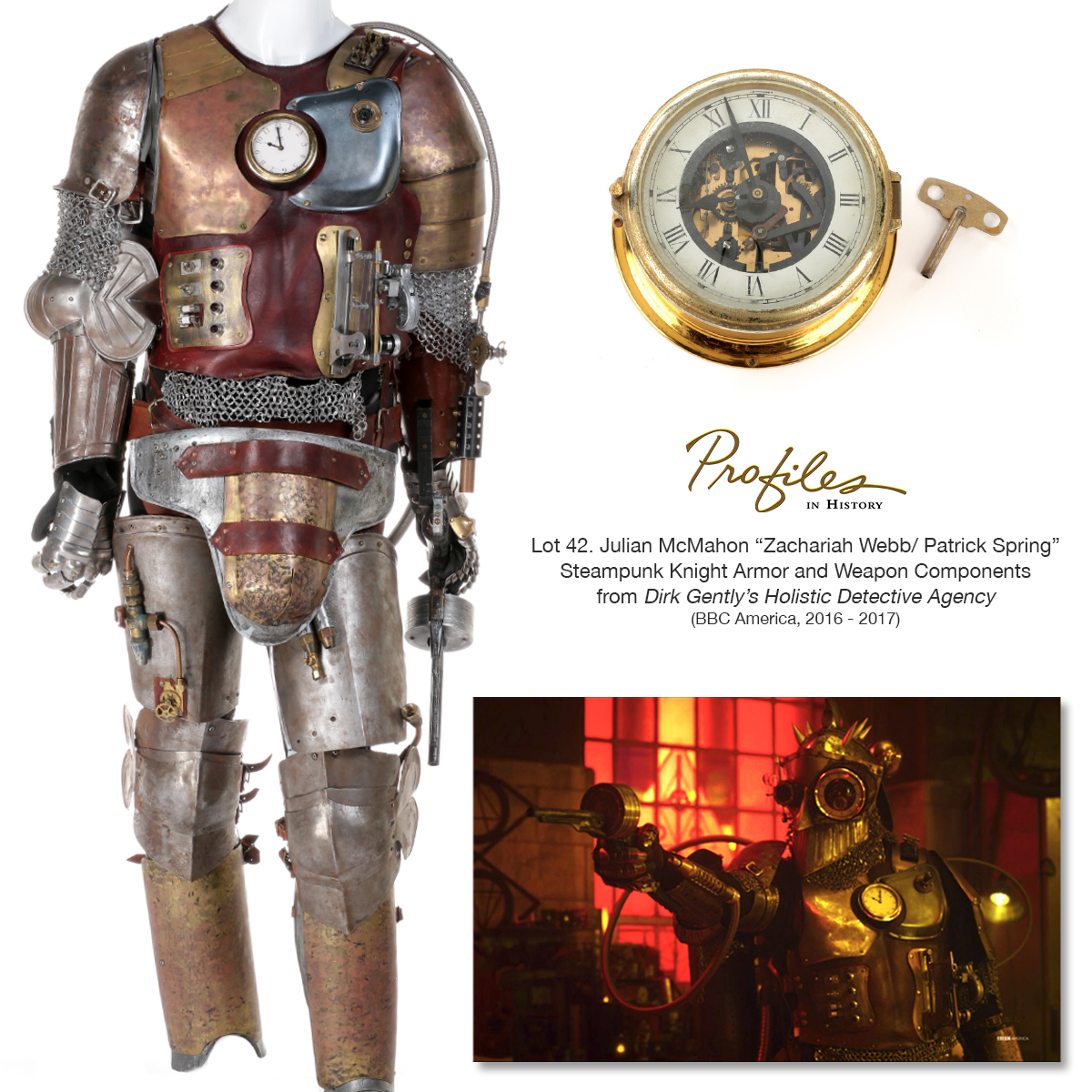 Steampunk Knight Armor