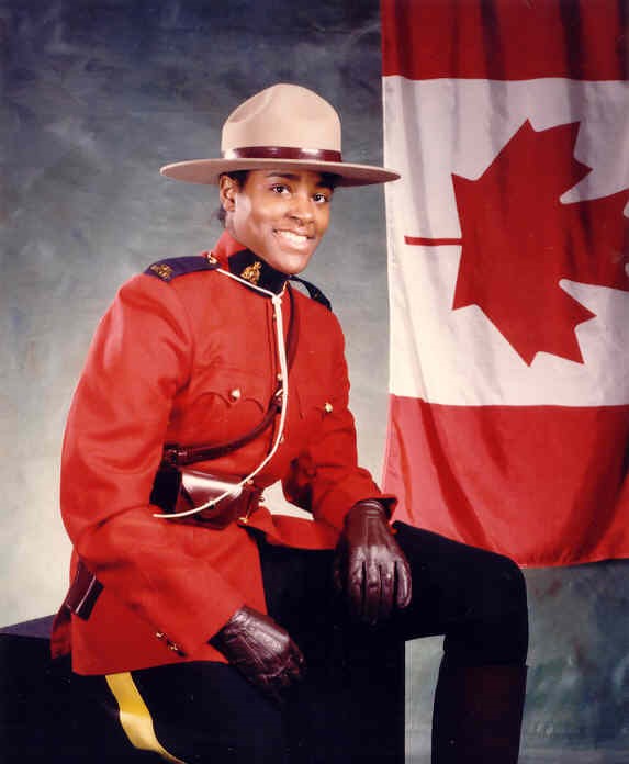 Female Canadian Mountie