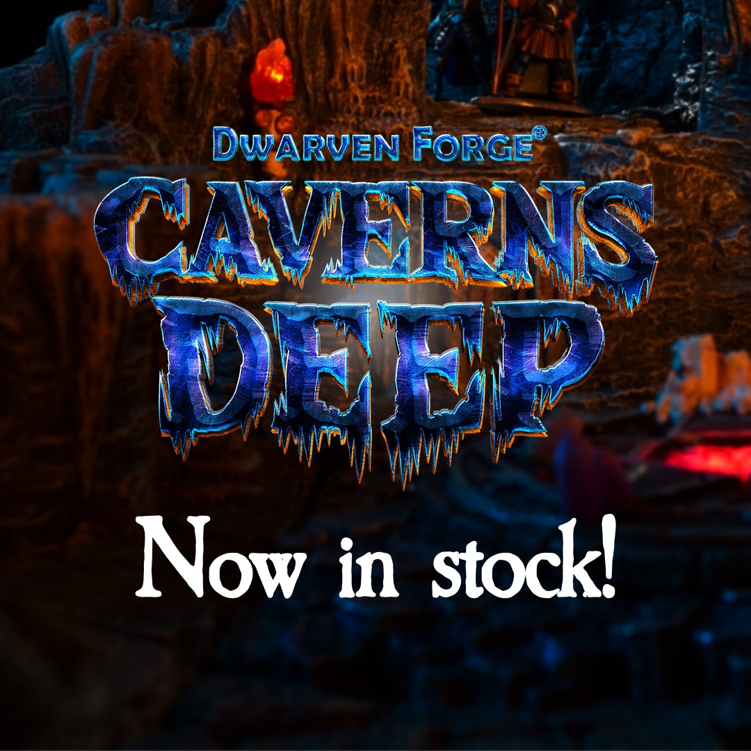 Dwarven Forge on Twitter: "The day you have been waiting for is finally here! Caverns Deep and ...