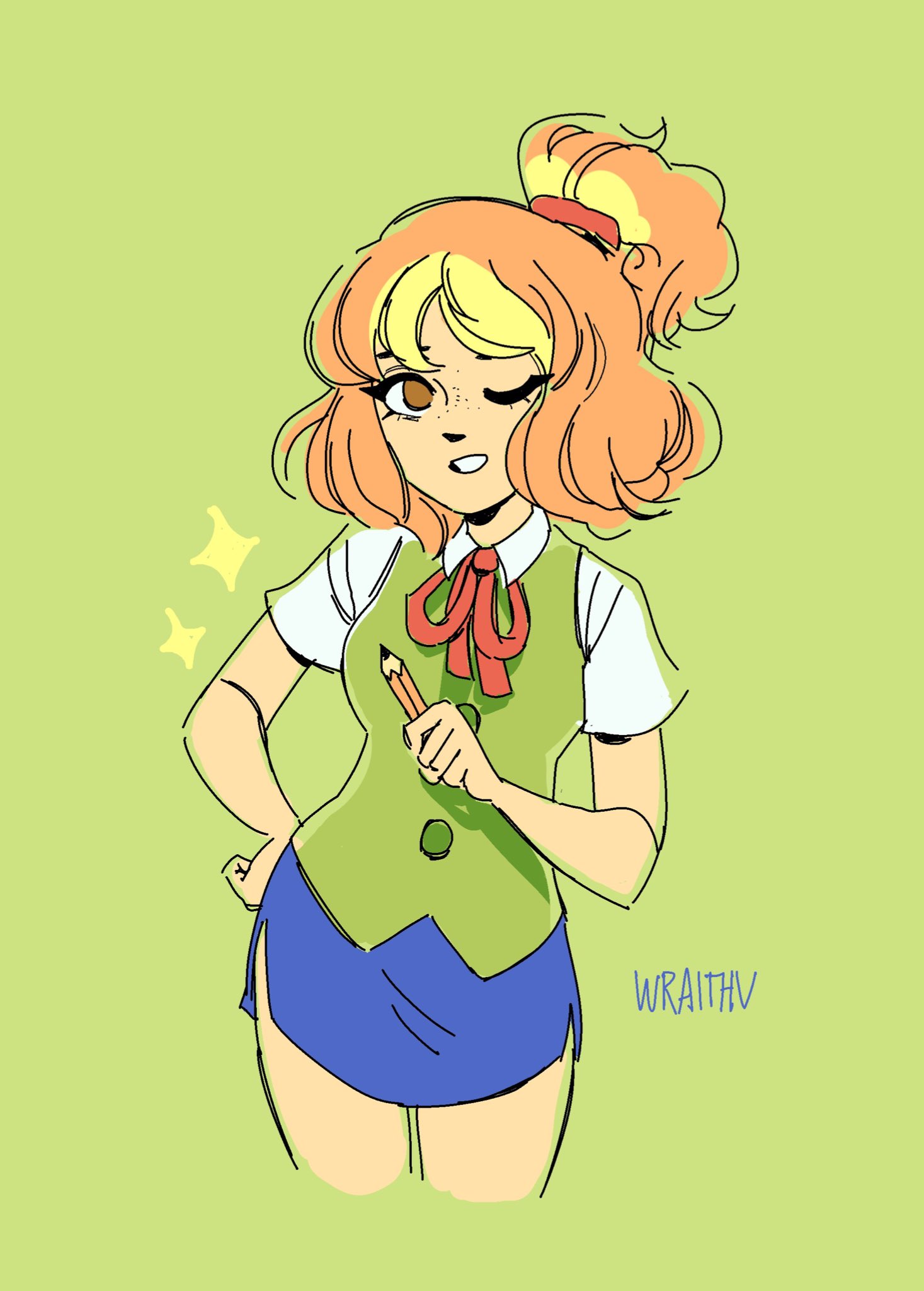 Animal Crossing Isabelle Human