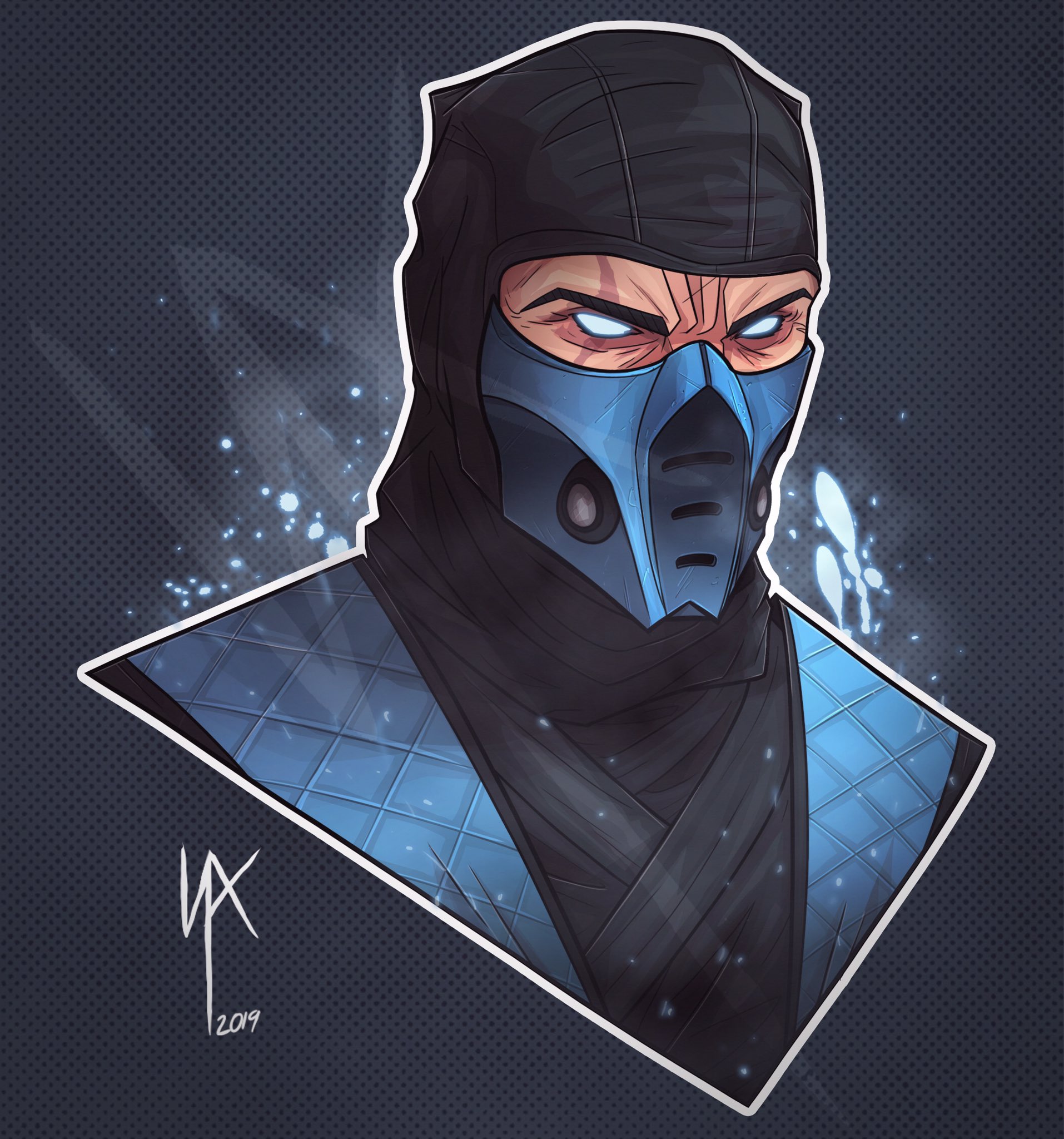 Sub Zero Mask Drawing