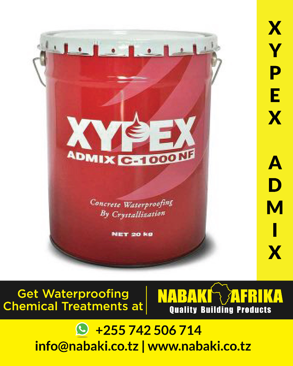 Xypex Waterproofing XYPEX Gamma Cure Cementitious Crystalline