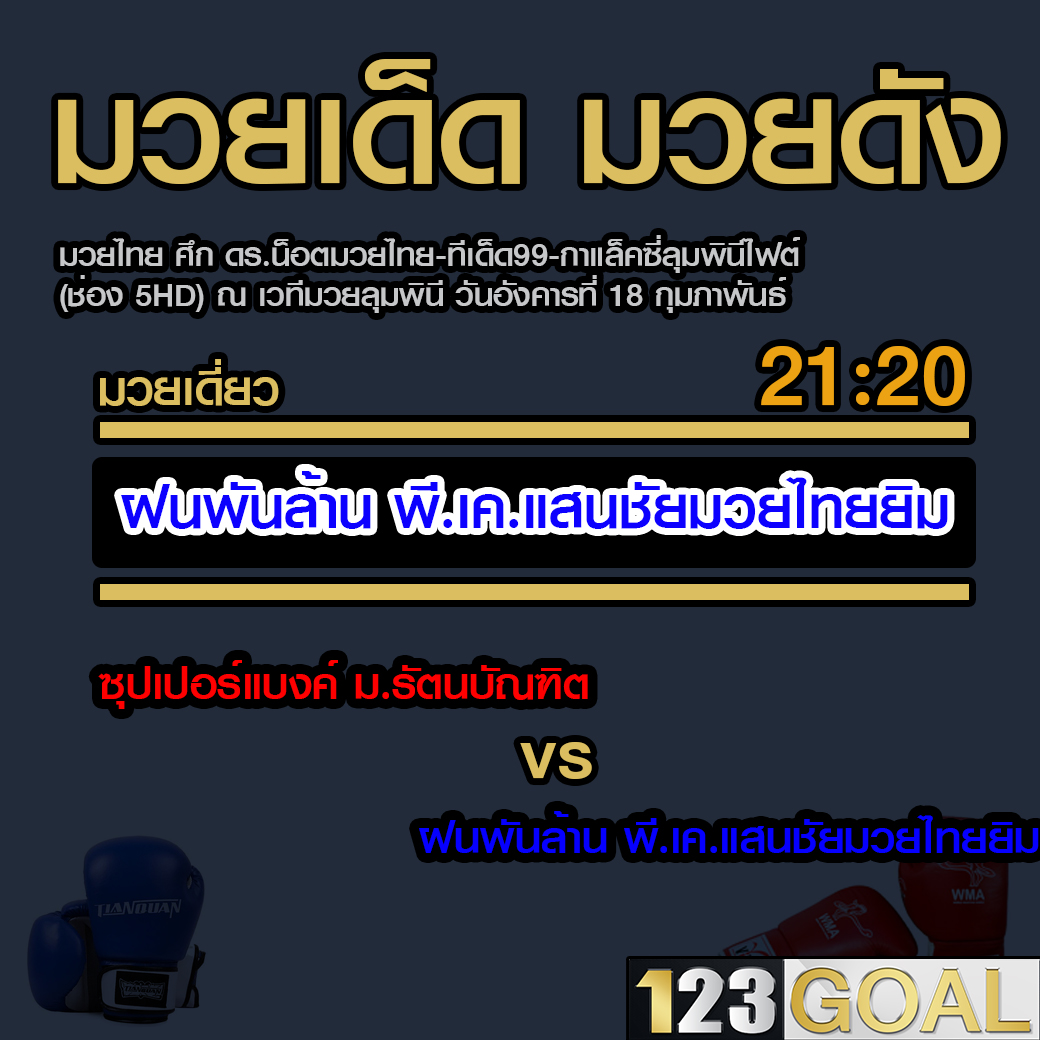 123Goal มวย (@123_goal) | Twitter