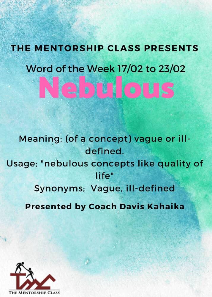Nebulous Meaning Define Nebulous, Nebulous Meaning, Nebulous Examples,