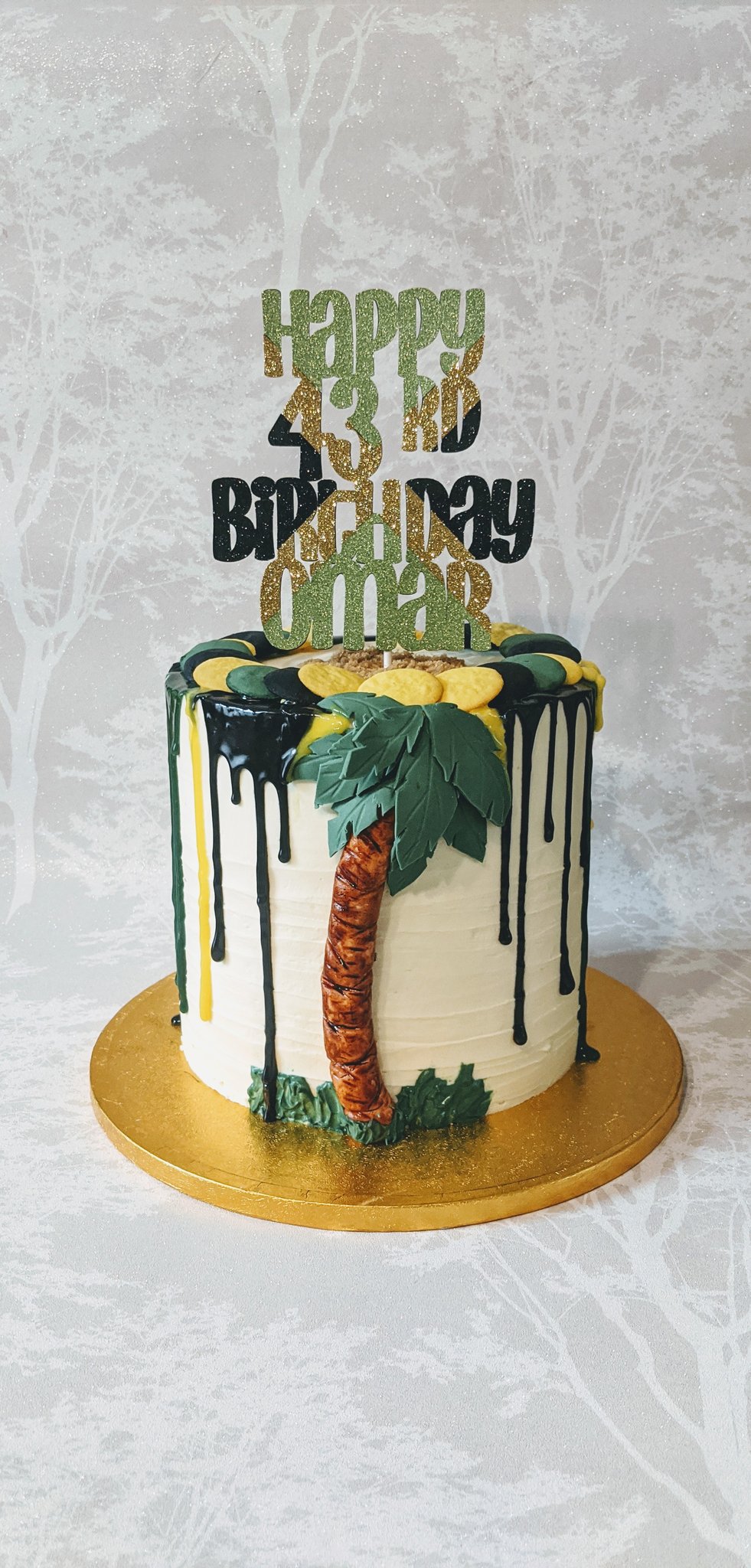 Jamaican Themed Cake