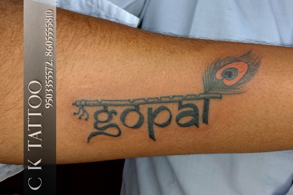 Gopal Name Tattoos Bikaner Man Pays Unique Tribute To Pulwama Martyrs,