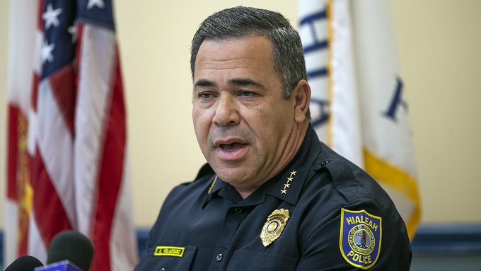cityofhialeah Internal affairs said Sgt. Jesús Menocal Jr., accused of ...