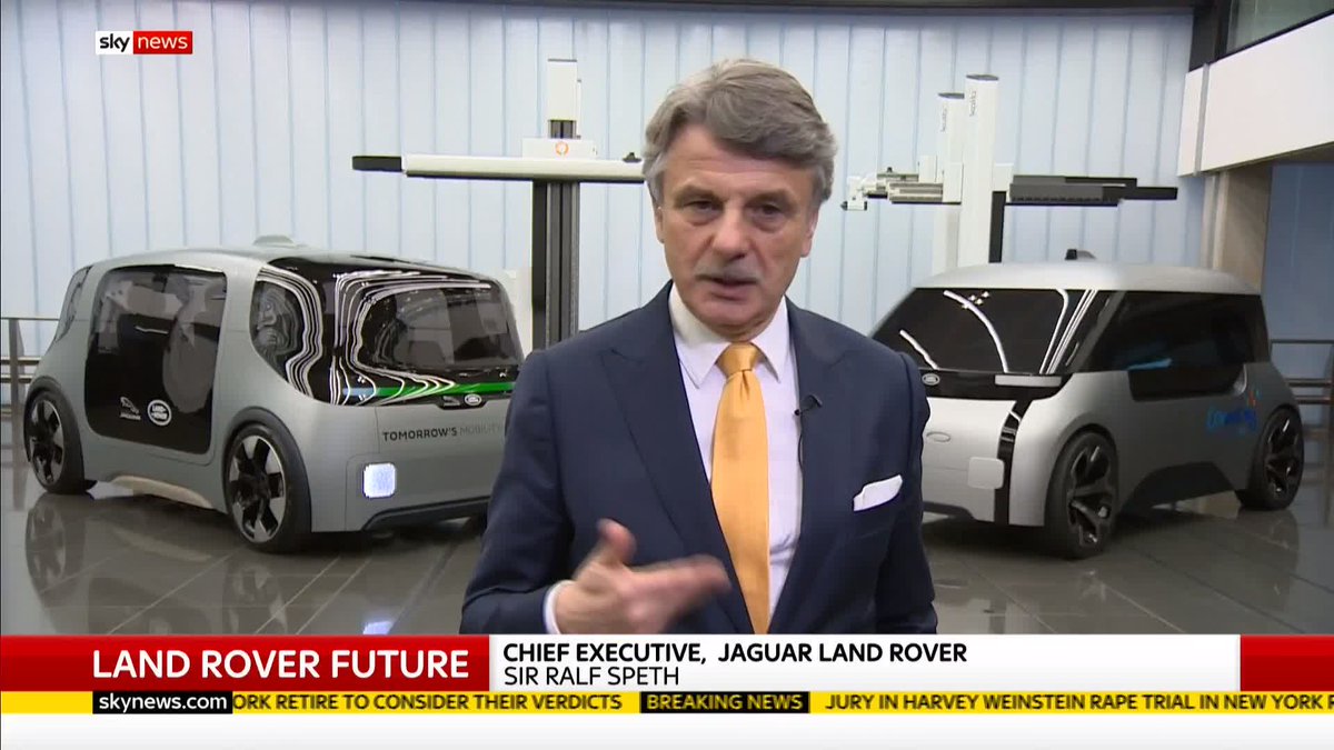 Jaguar Land Rover Chief Executive Sir Ralf Speth tells Sky News the ...