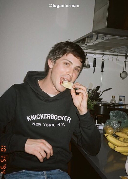 Logan Lerman Smoking