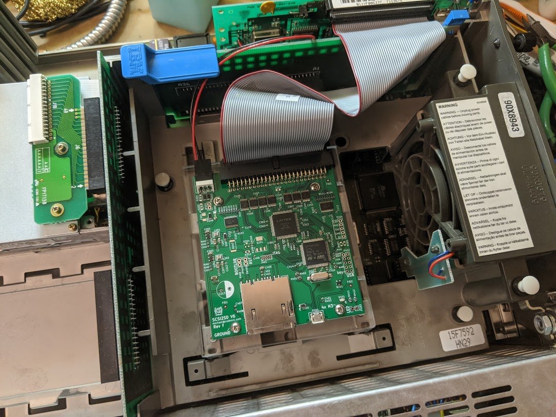 Thread by @TubeTimeUS: picked up an interesting SCSI card. it's not PCI ...