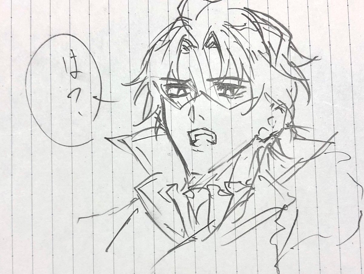 「息抜きにらくがきしてた兄貴(2種) Author: Kain Pathos Crow Title: SCP-073 - 」波琉の漫画