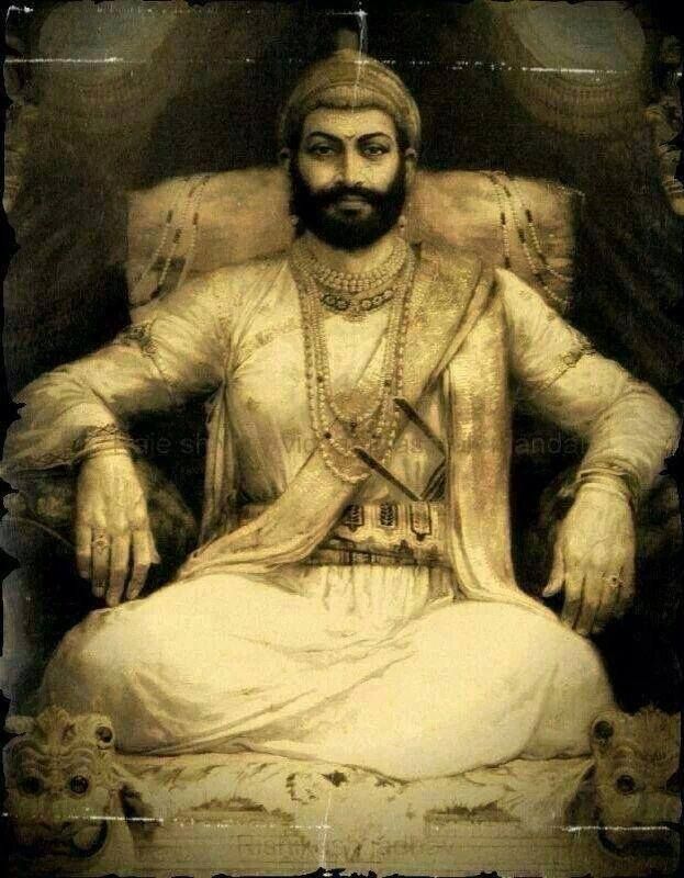 Likee on Twitter: "Rare original picture of Shivaji from London museum. A tribute to great ...