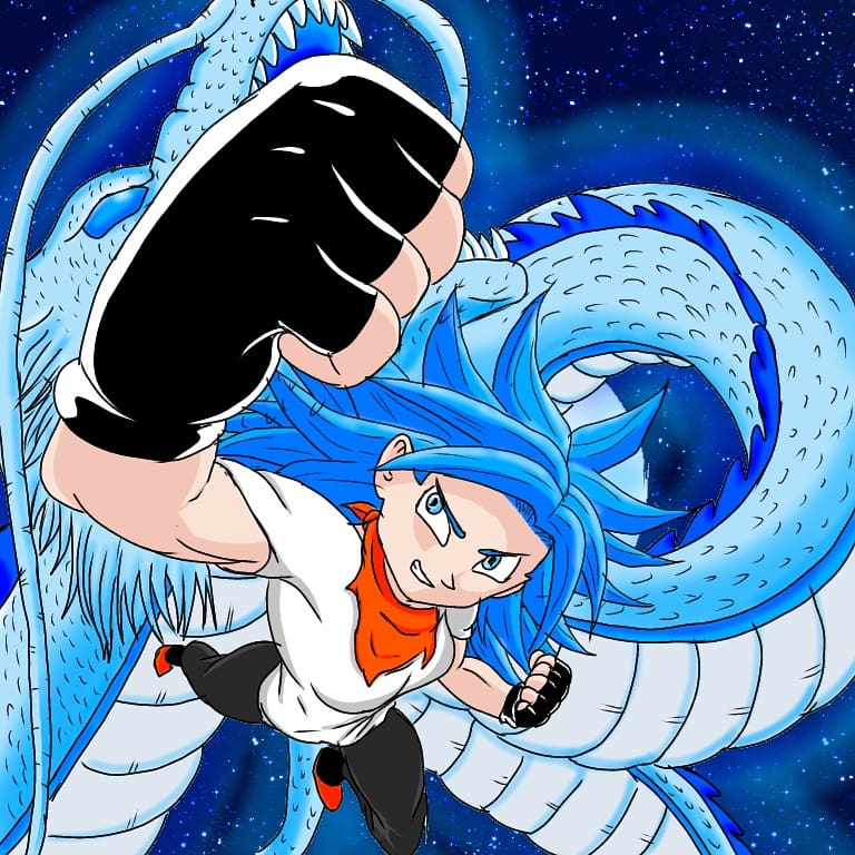 Pan Super Saiyan God