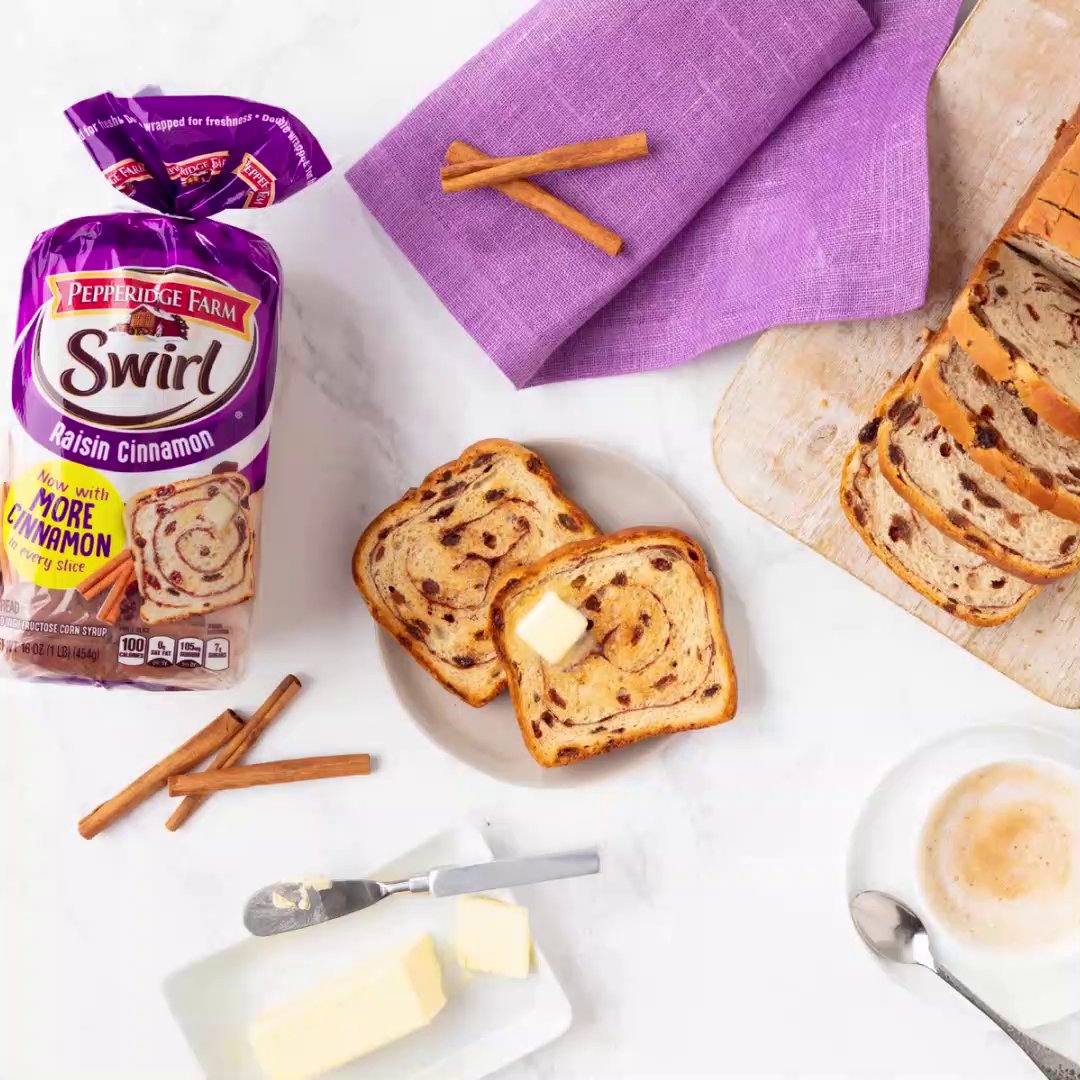 Cinnamon Raisin Swirl Bread