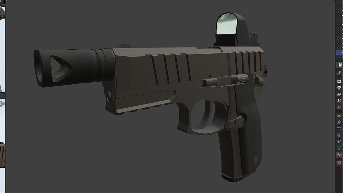 「R6S RG15 一旦完成にしてSubstancePainter勉強したらテクス」|すぎもとのイラスト