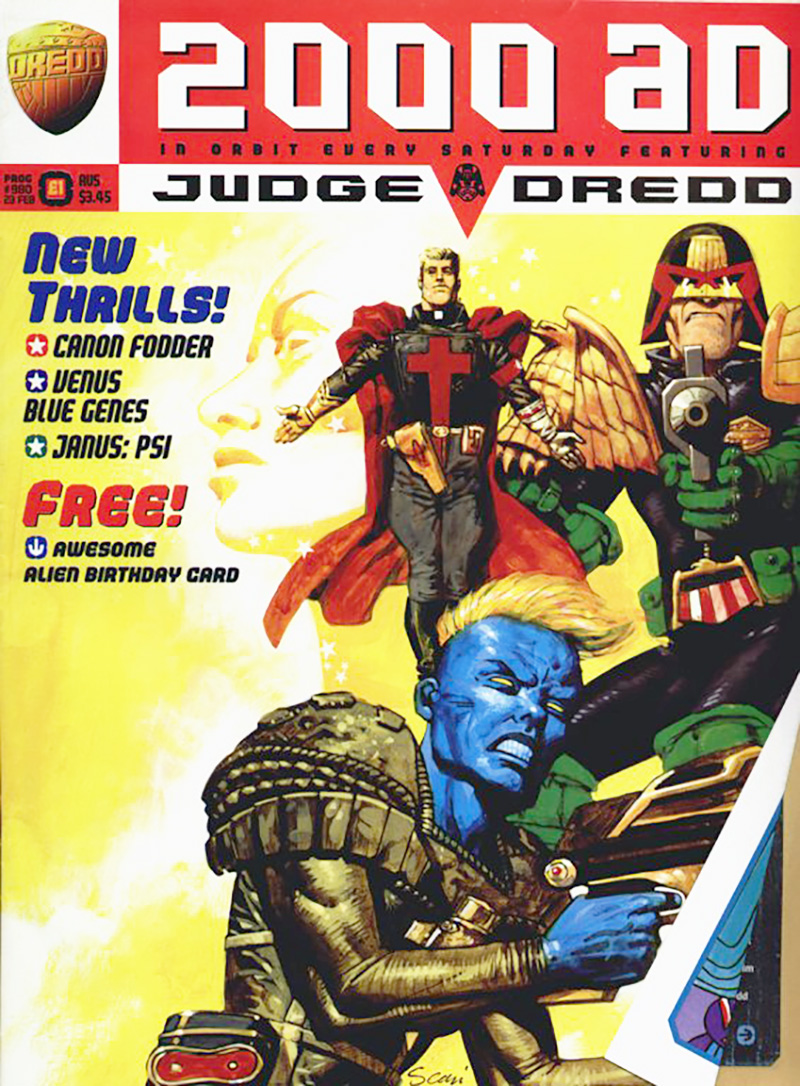 Thread by @2000AD: With this week's issue of 2000 AD marking a whopping ...