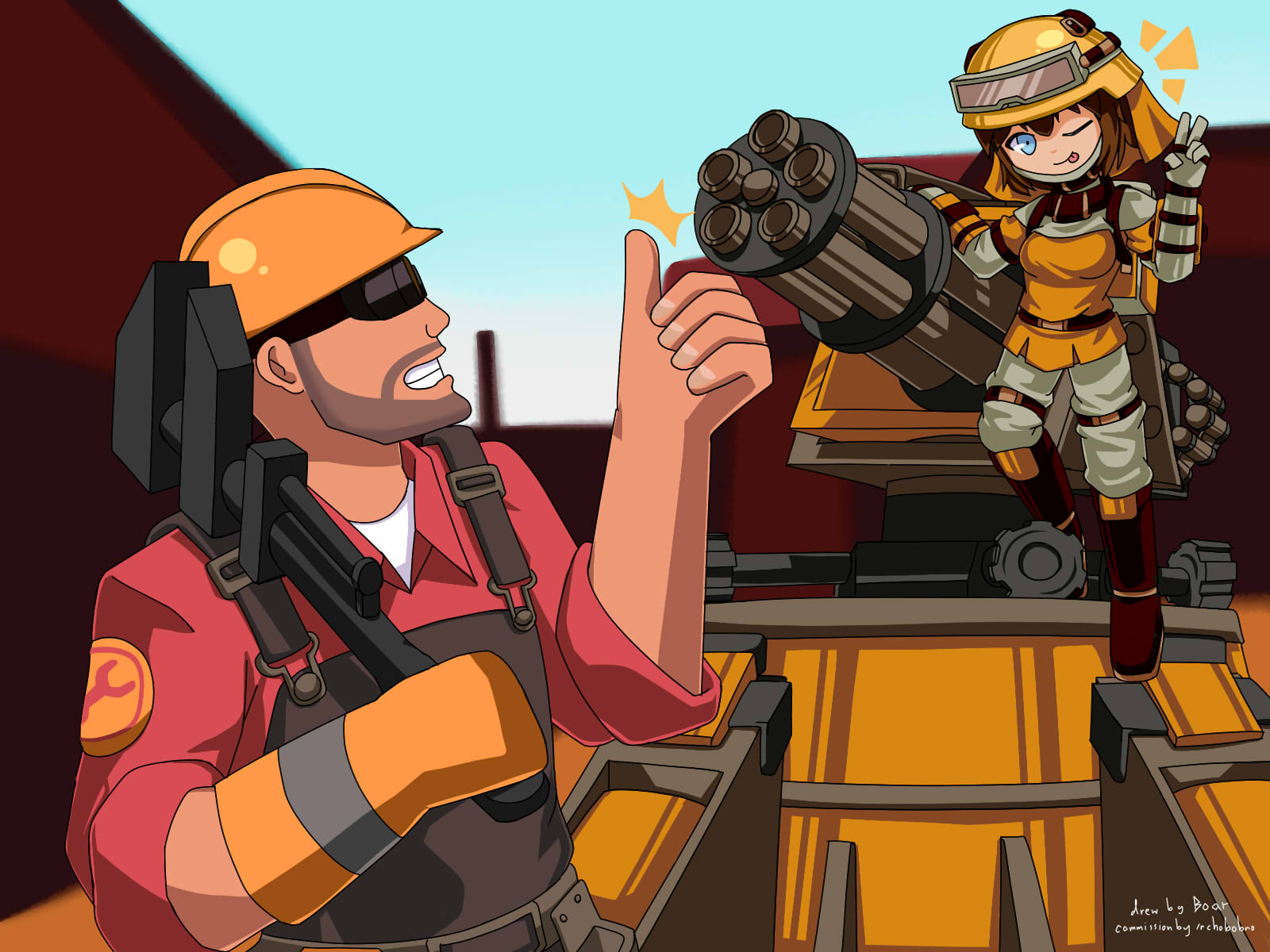 Tf2 Engineer Art