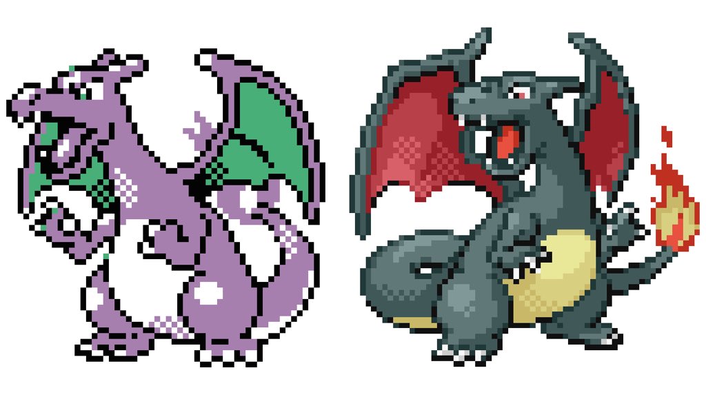 Shiny Charizard Sprite Gif