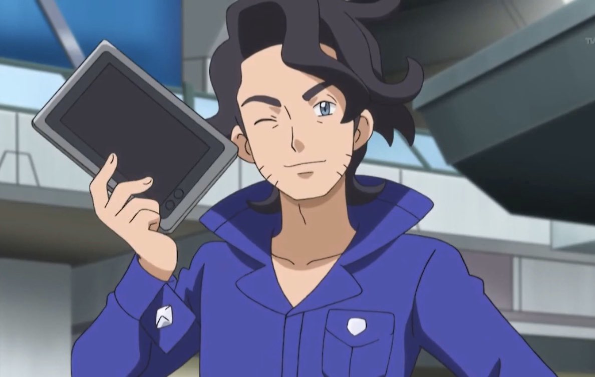 Pokemon Professor Sycamore Anime