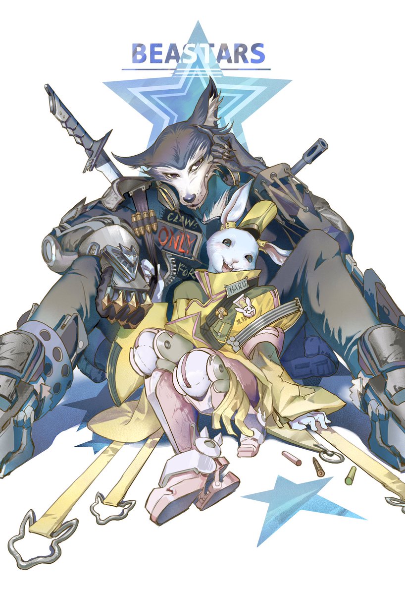 Ibuki san kakkoii !!!!! Artwork by misopotamio @twitter : Beastars