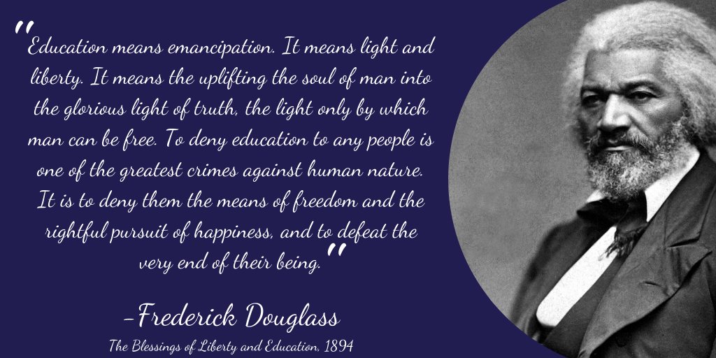 Frederick Douglass Quotes Education