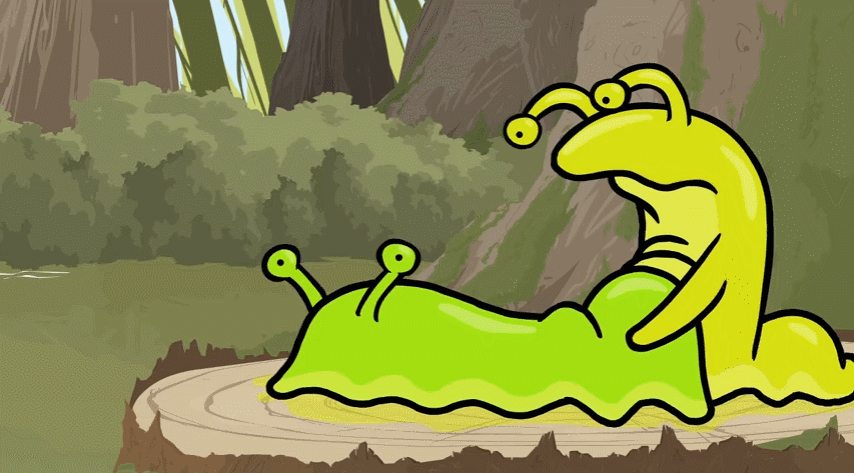 Banana Slug Cartoon