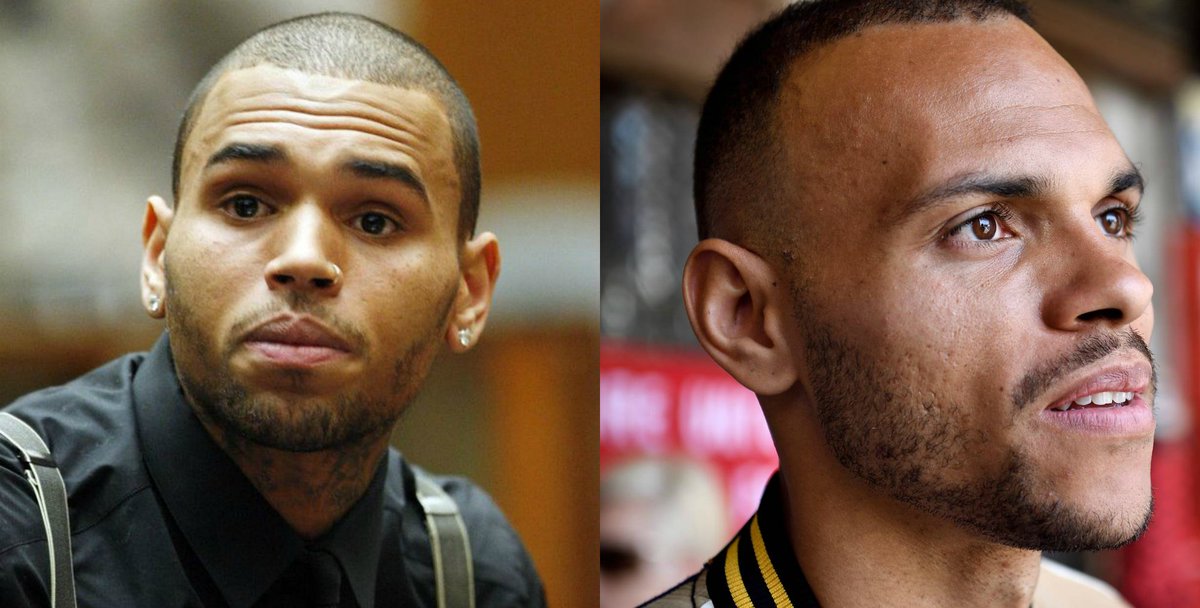 Chris Brown Eyebrows