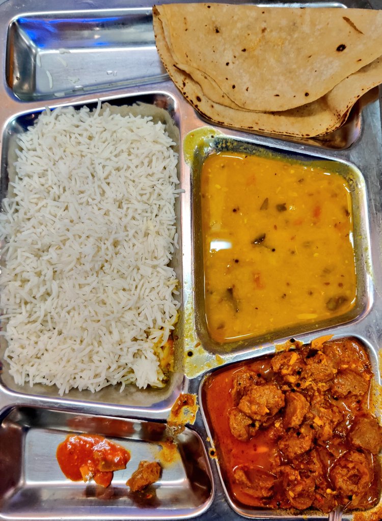 Dal Chawal Roti Sabji