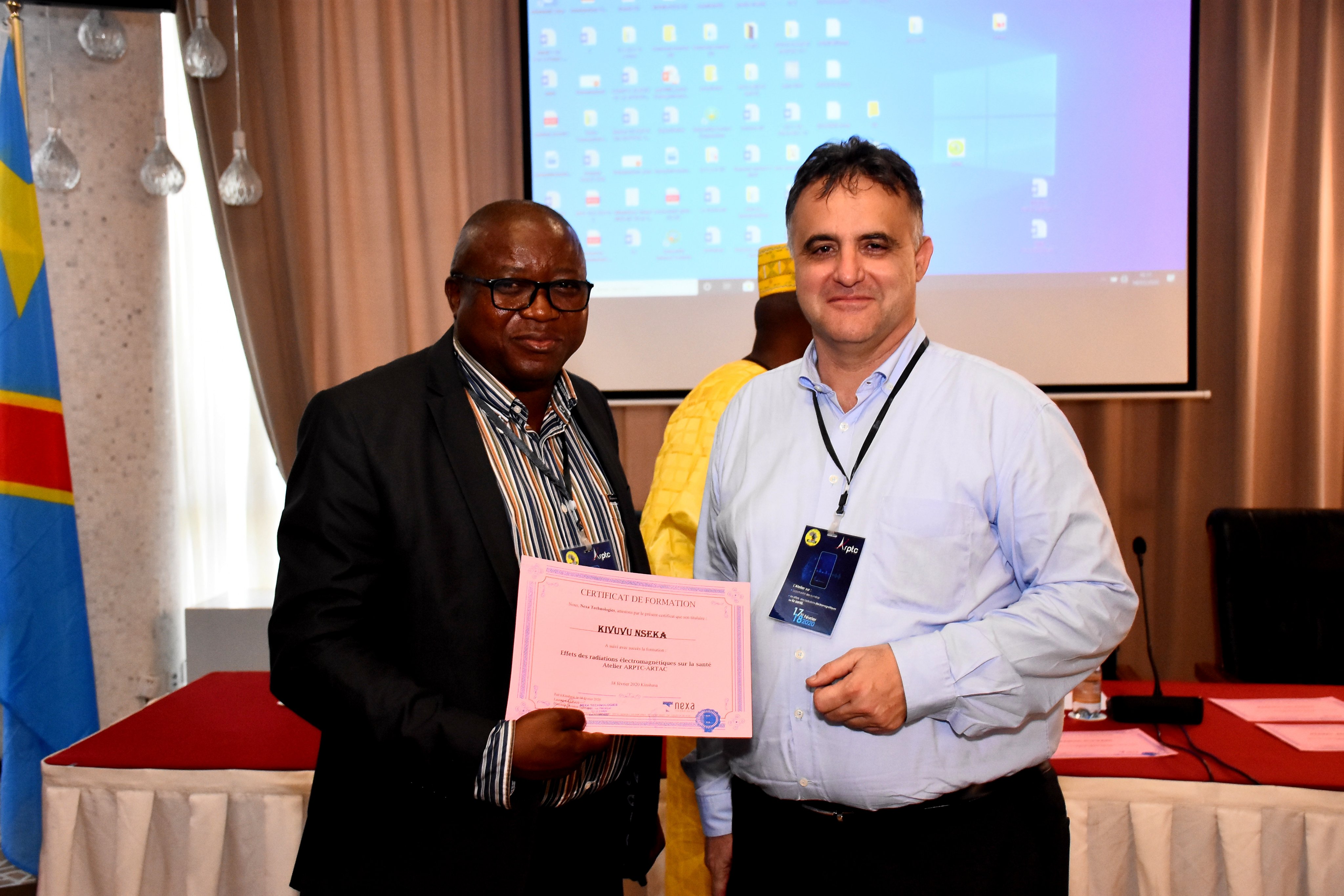 ARPTC Officiel on Twitter: "#Coulisses #Télécommunications. #Kinshasa #RDC #ARTAC5 @arceptd ...