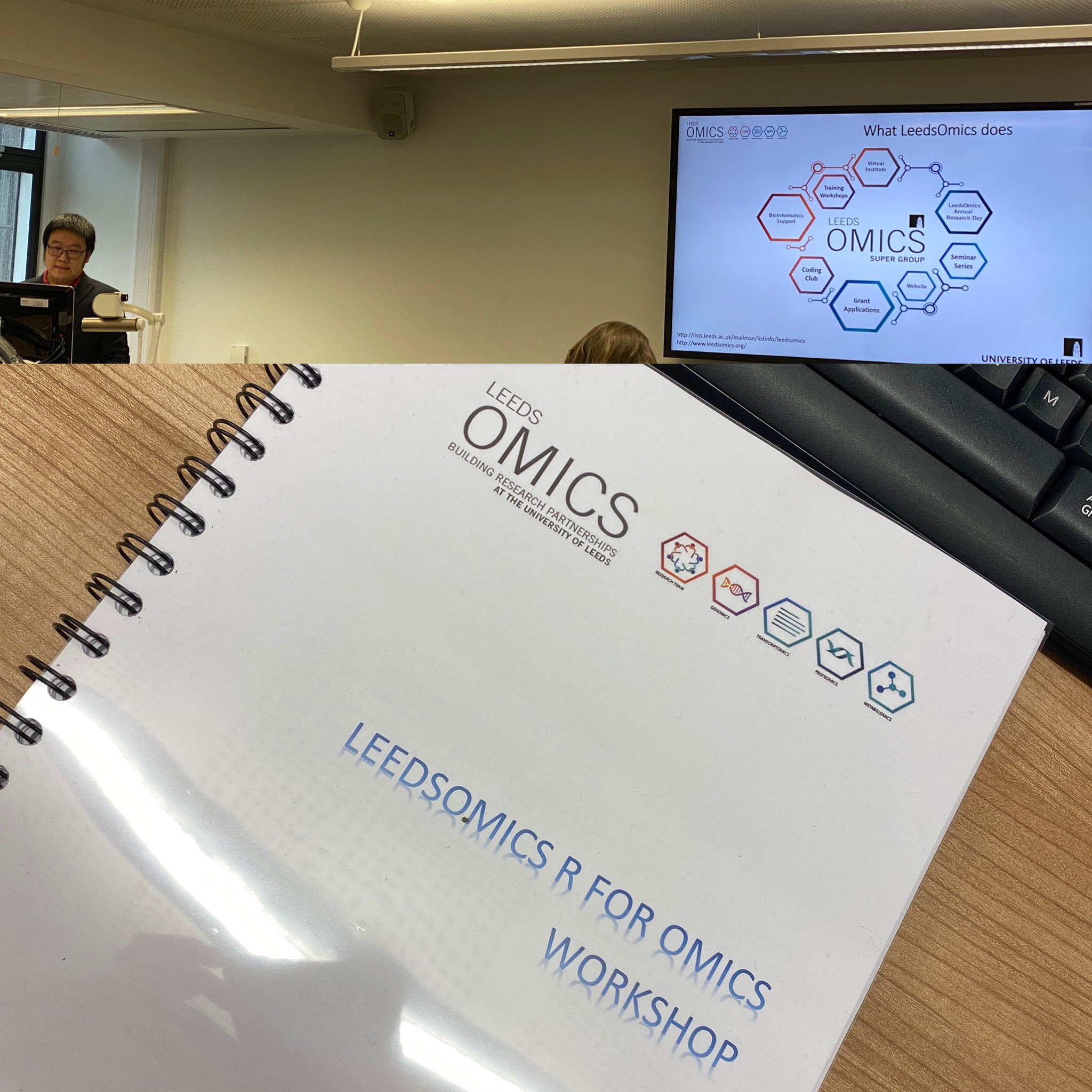 Leeds'Omics on Twitter: "Ready to start or #leedsomics two day R for Omics course with the ...