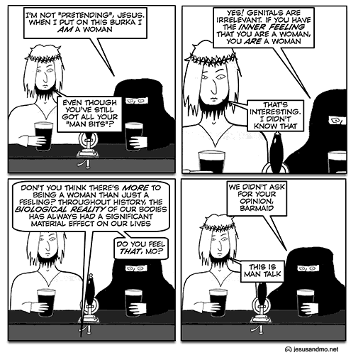 Cartoon Jesus And Mo