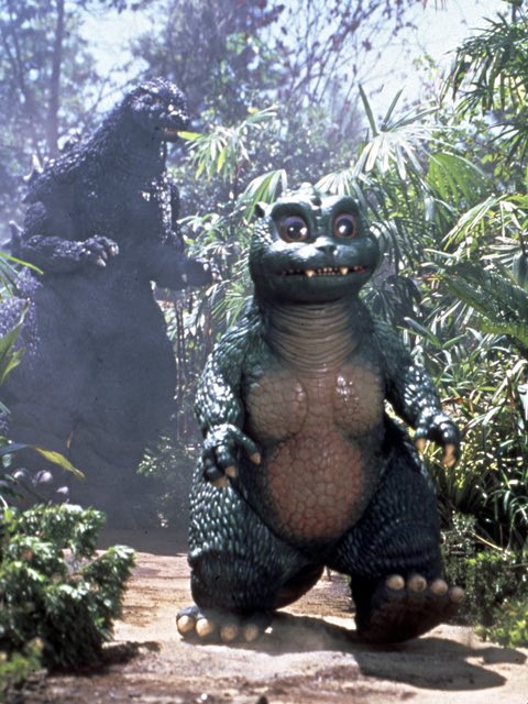 Little Godzilla And Godzilla