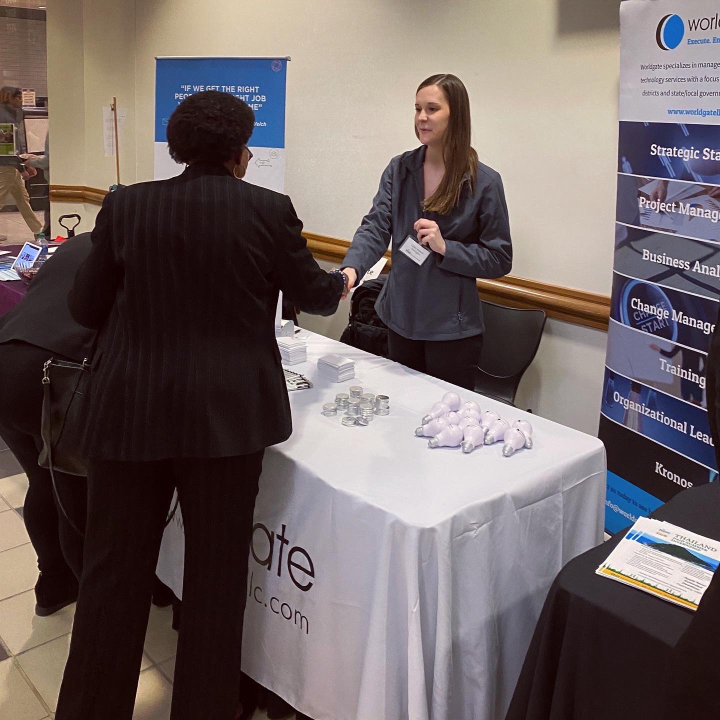 Worldgate, llc on Twitter: "We are accepting resumes! Shown here our recruiter Colby Kidwell is ...