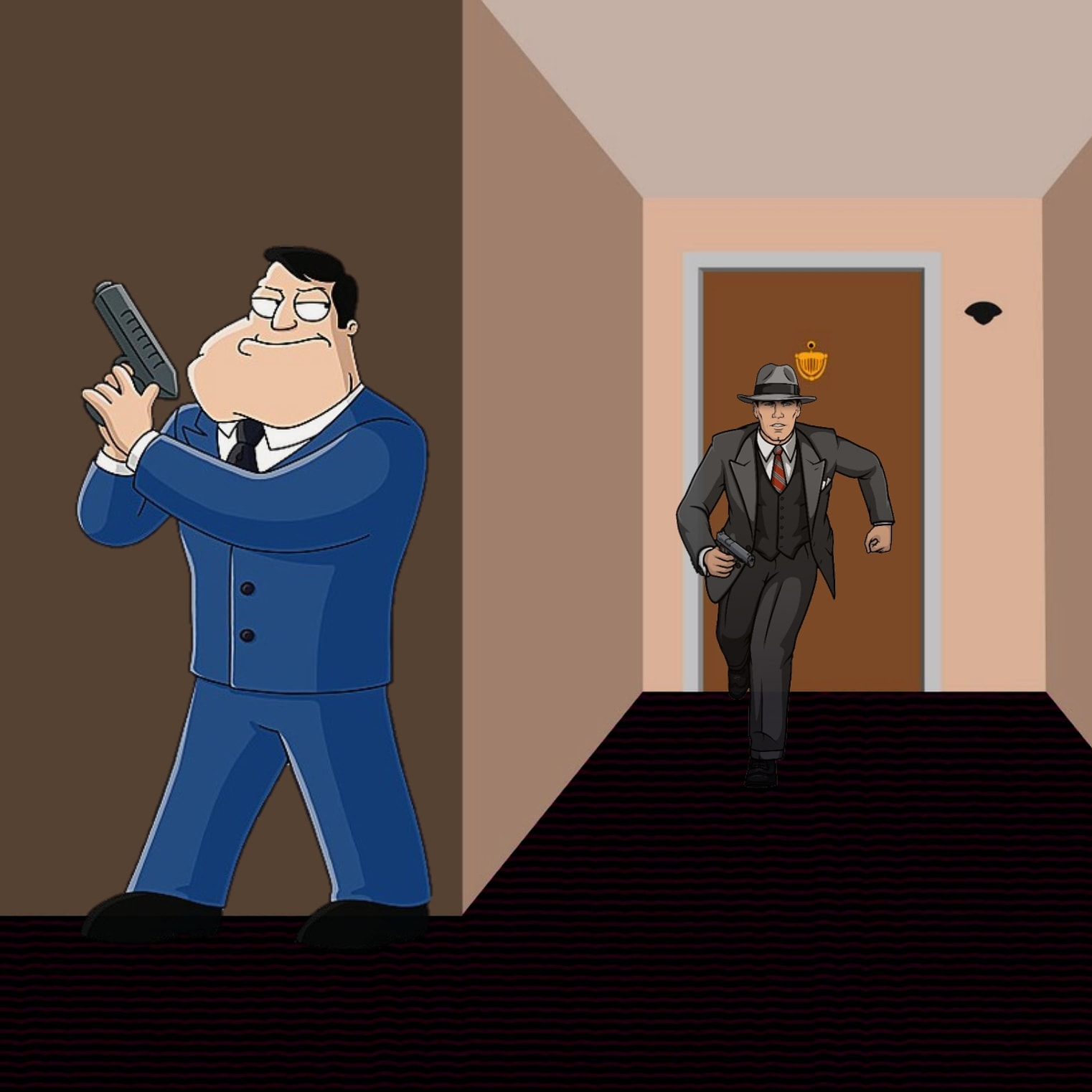 Stan Smith American Dad Gun