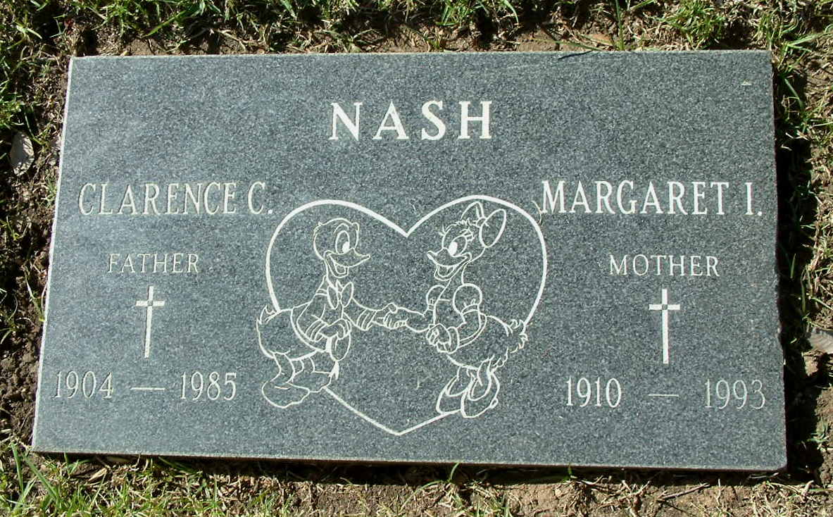 Clarence Nash Grave